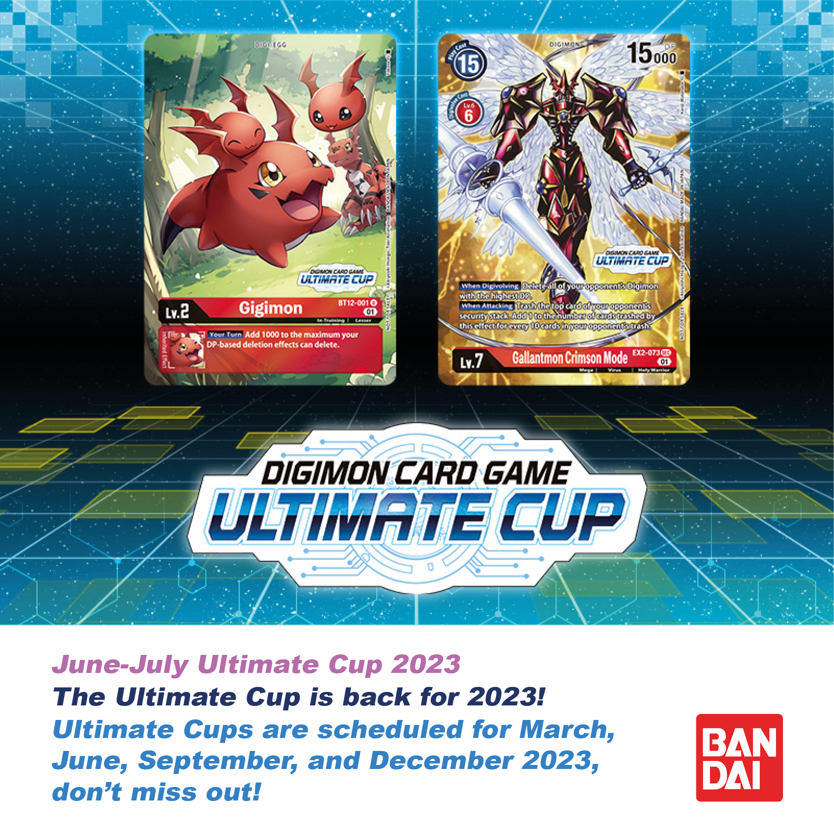 Official Digimon Card Game English Version on Twitter: "[June-July 2023 Ultimate Cup] Hello ...