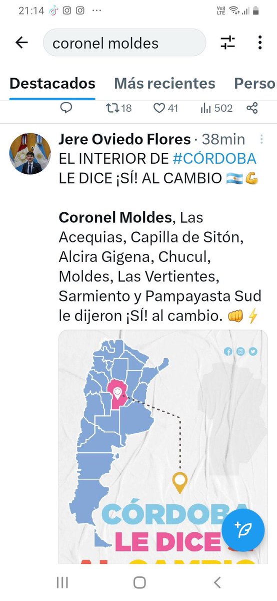 Mariano on Twitter: "Sigue creciendo. Fenómeno amarillo. Tres tercios. Cuatro quintos. Todos Ladris"