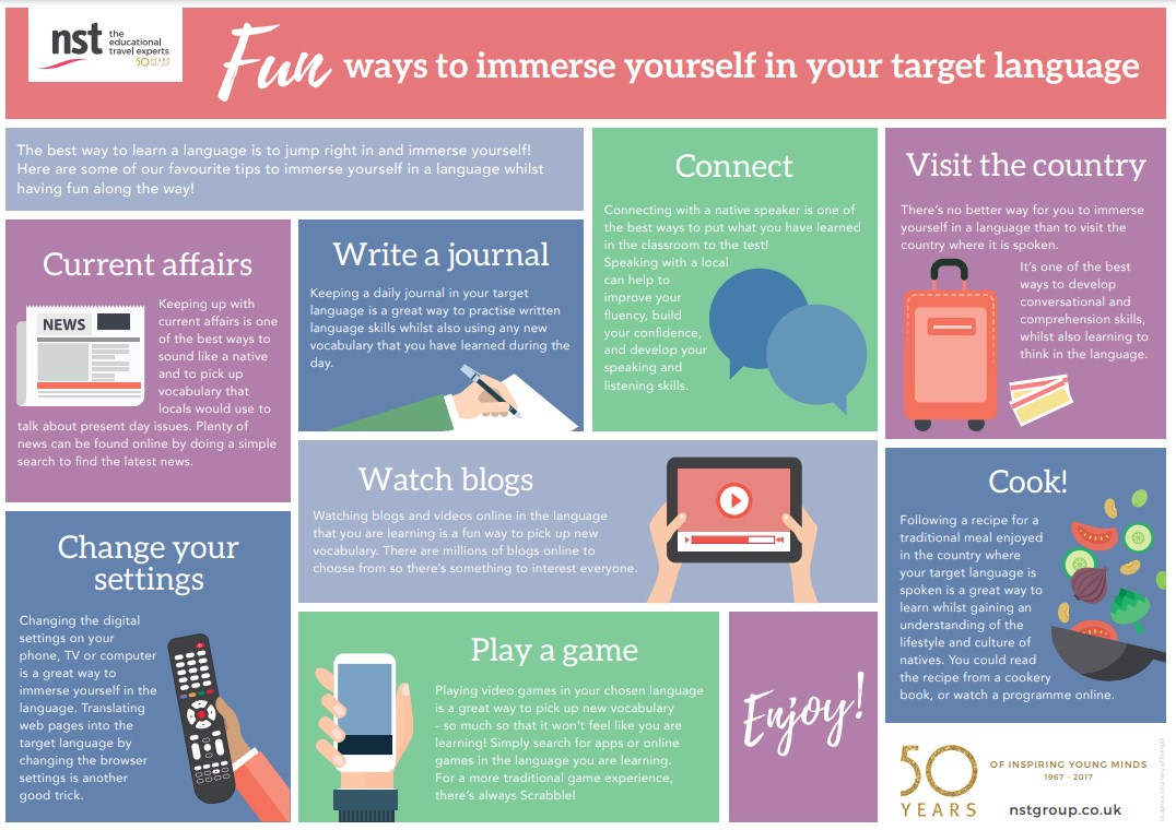 NST Languages Trips on Twitter: "Here are some fun and engaging ways to ...