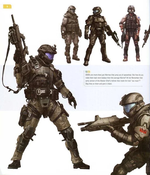 Halo Odst Armor Concept