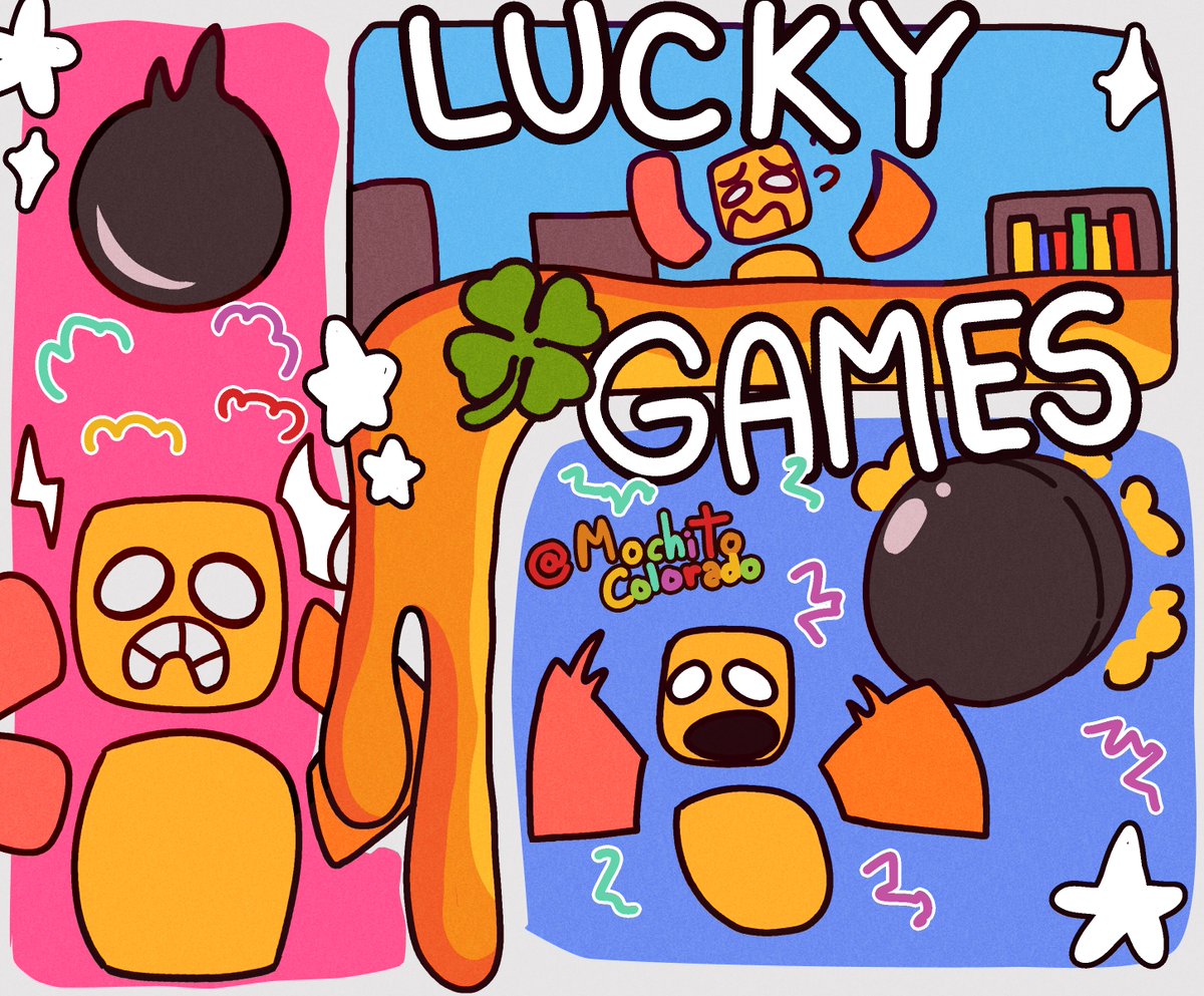 Soarinng ⚡️ on Twitter: "RT @MochitoColorado: Dibujito del evento de @Soaringchuu, Lucky Games🍀 ...