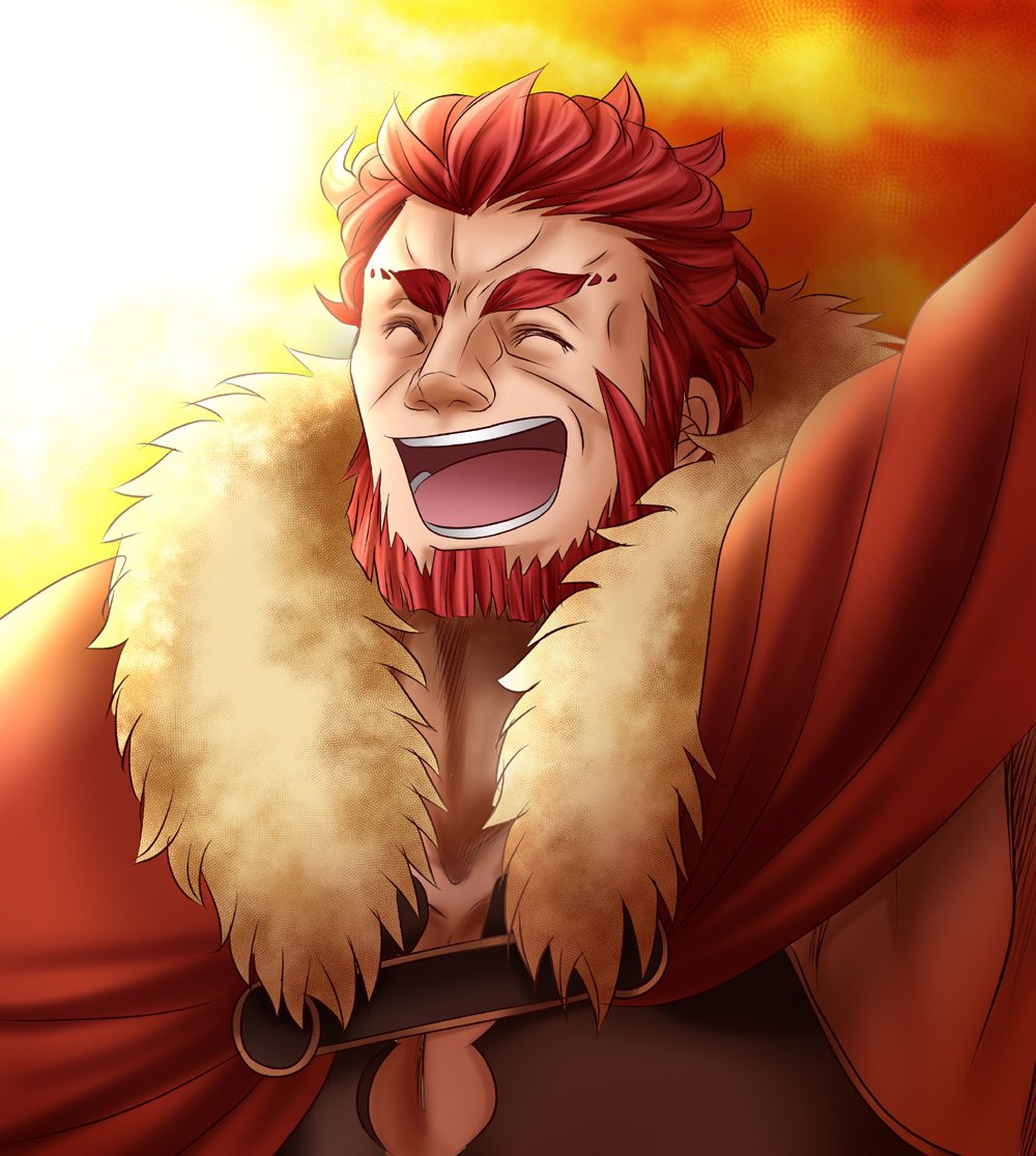 ライダー(Fate/Zero) 「CM祝い 王様再掲祭りみたいなので」|POTのイラスト