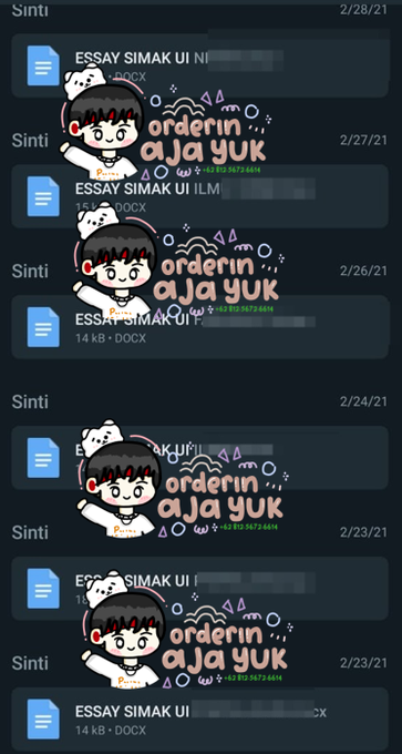 veka🧸joki statistika & joki spss | isi kuisioner on Twitter: "hi! aku open jasa joki essay ppkb ...