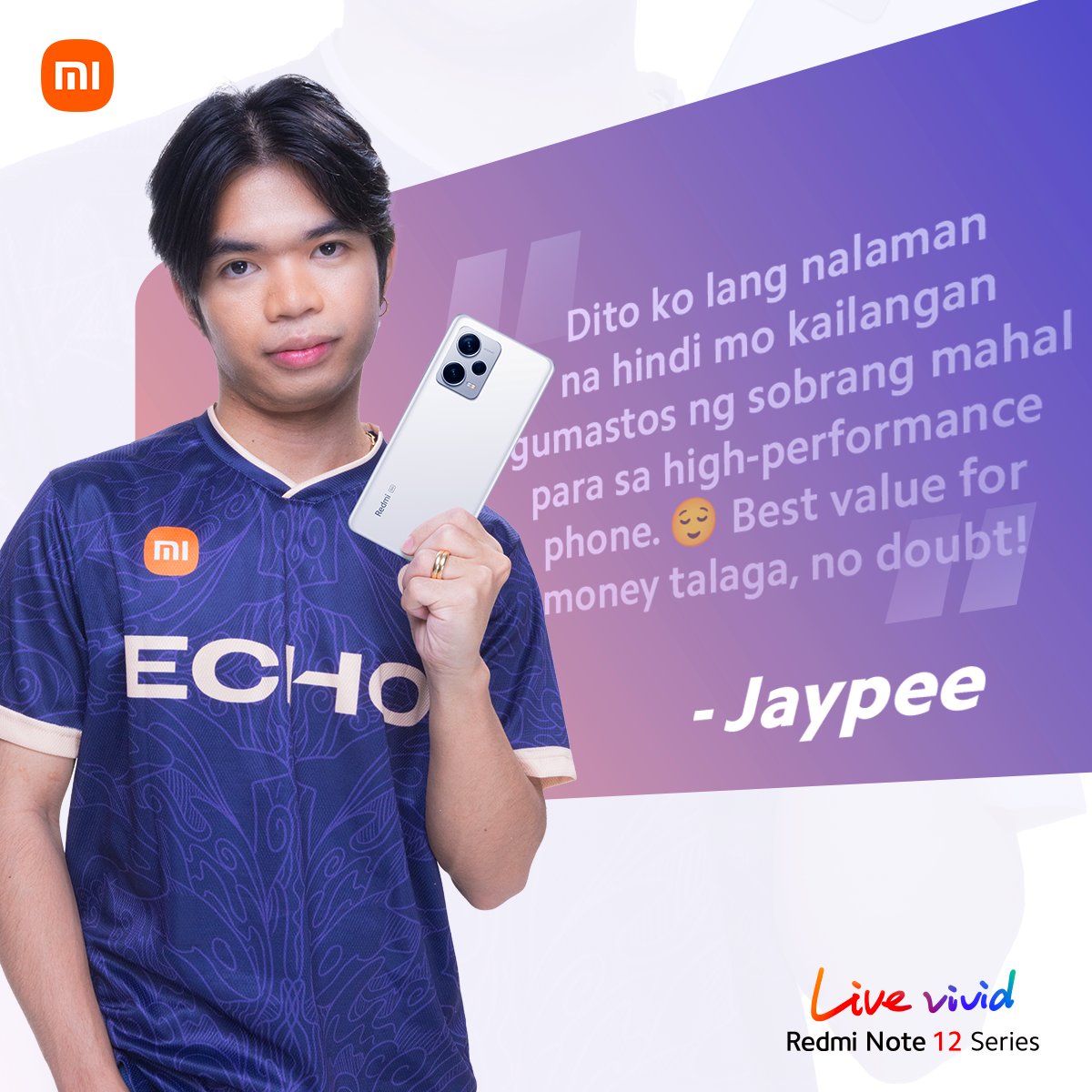 Xiaomi Philippines on Twitter: "Let's hear it from the Champs! 🏆 Here's what Bennyqt, Jaypee ...