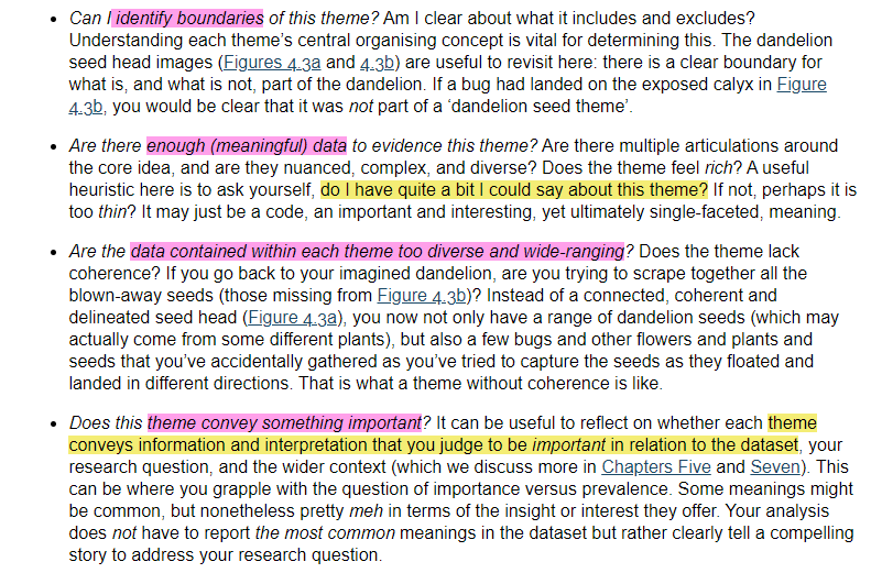 Generating Themes with Reflexive Thematic Analysis – Dr Andrew Huang's Blog