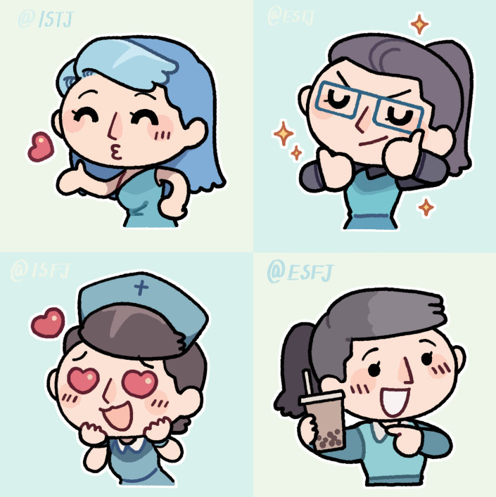 MBTI_MK on Twitter: "Cute~🥰 #MBTI #mbti #mbtimemes #mbtifanart #art #mbtipersonality # ...