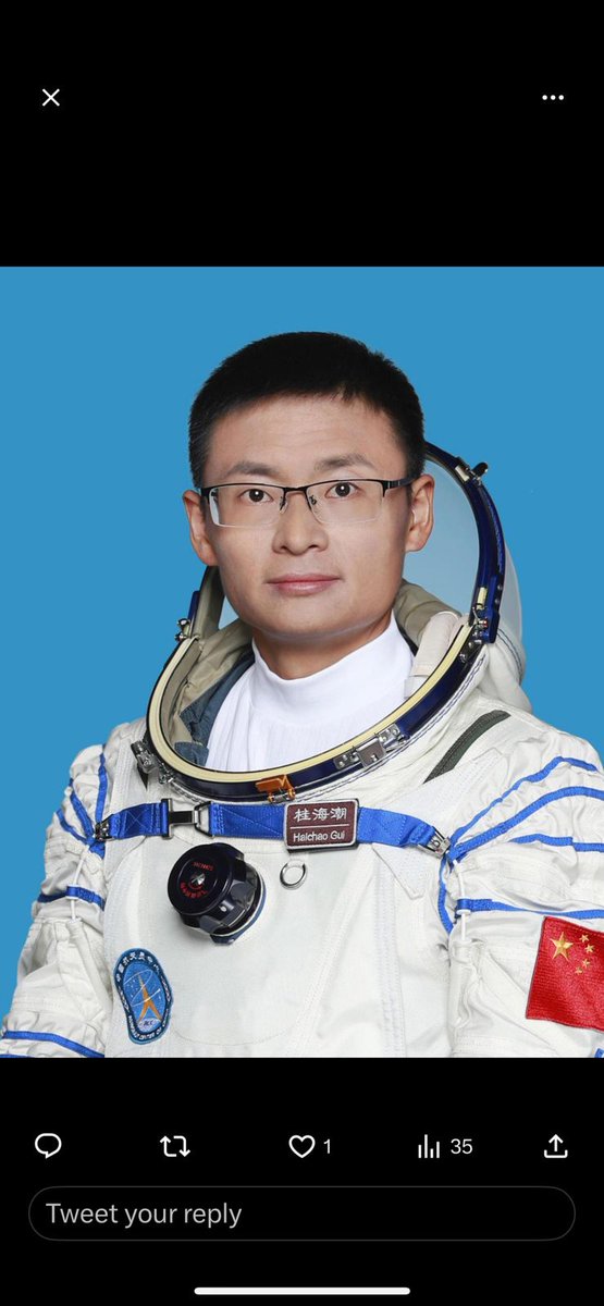 Aviator Anil Chopra on Twitter: "Shenzhou 16 space launch on 30 May Three Taikonauts: Jing ...