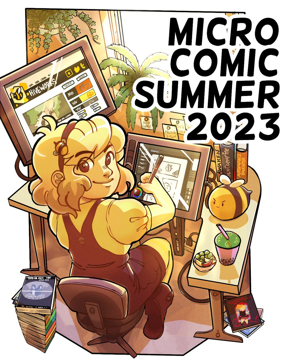 Hiveworks Comics on Twitter: "It's time again for Micro Comic Summer!! ☀️😎 Take your time and ...