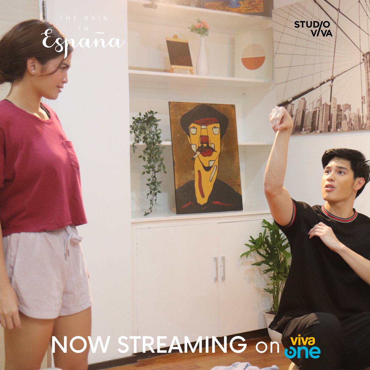 Studio Viva on Twitter: "EXCLUSIVE BEHIND THE SCENES LOOK Send hugs naman kay Sevi d'yan! It's ...