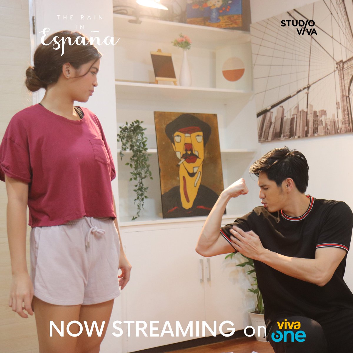 Studio Viva on Twitter: "EXCLUSIVE BEHIND THE SCENES LOOK Send hugs naman kay Sevi d'yan! It's ...