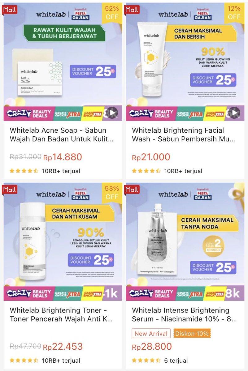 BerburuSale - Base Diskon Kukka on Twitter: "Whitelab Lazada https://s.lazada.co.id/s.krxMa?cc ...