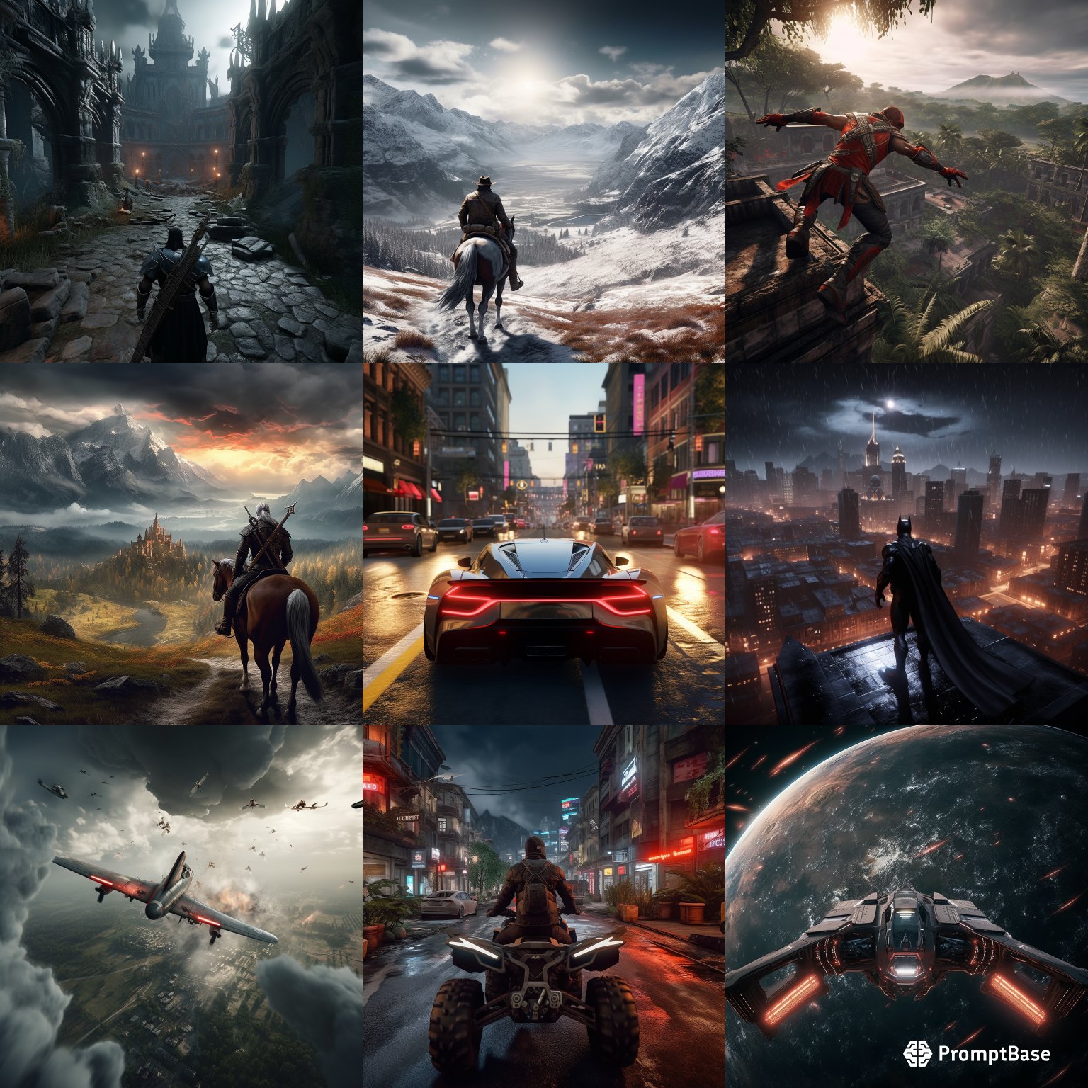 PromptBase | Prompt Marketplace on Twitter: "Unreal Engine Video Games by @podzhiart using # ...