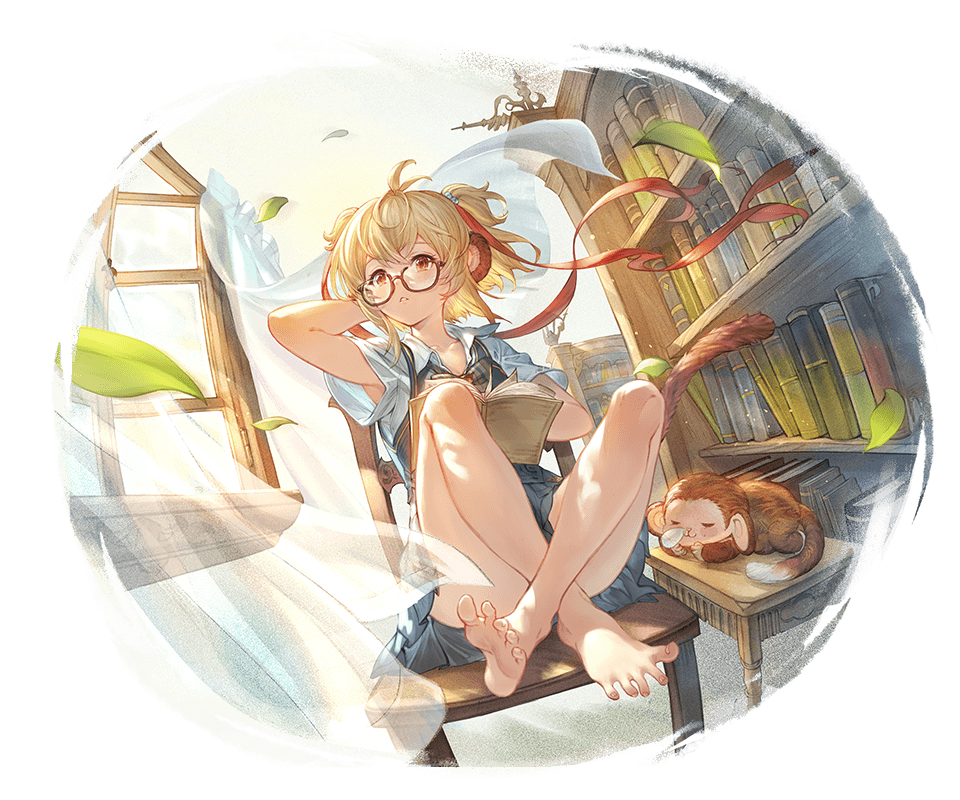 白いの(ヴィヴ・ラ・フランス) on Twitter: "RT @Granblue_GW: アンチラ学生服スキン「薫風清淑乙女装」 #グラブル"