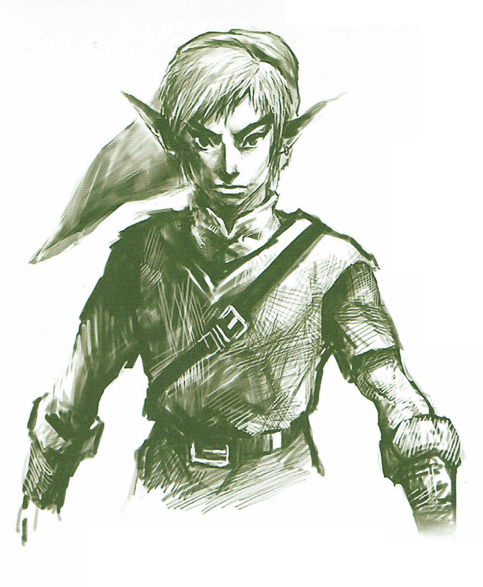 Link Twilight Princess Concept Art