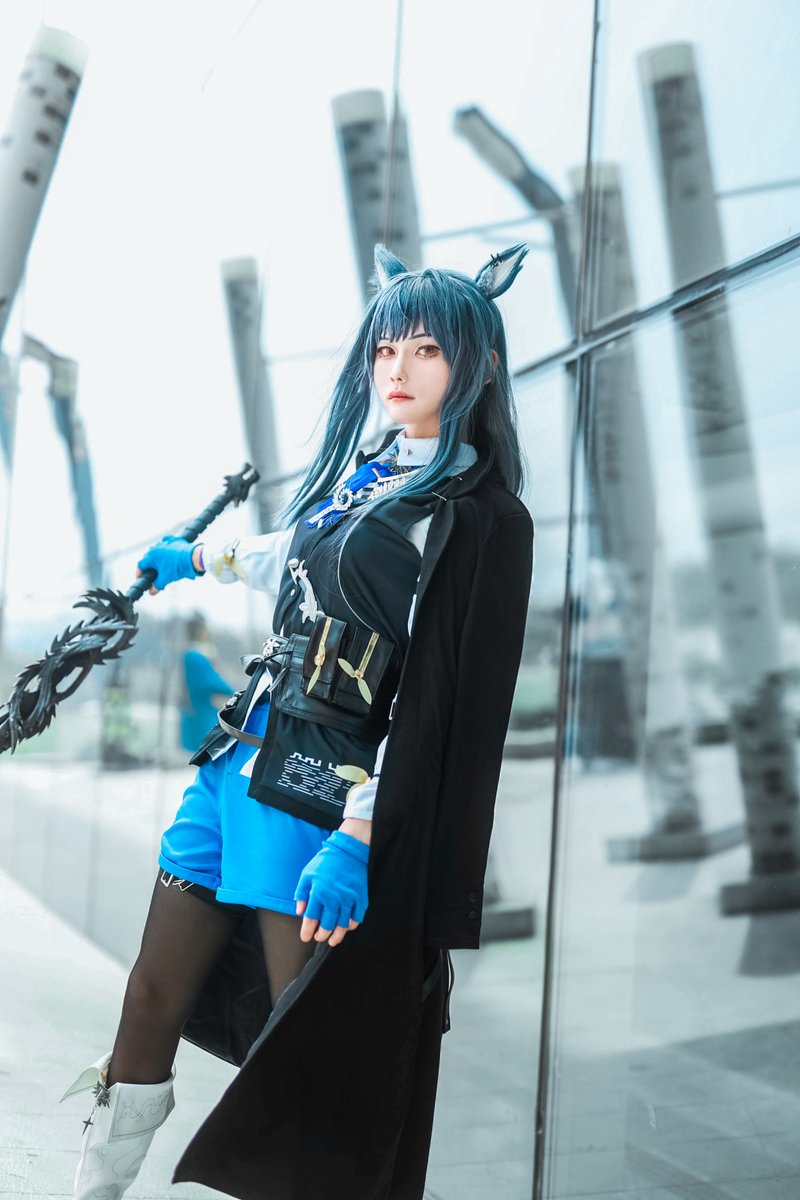 오토 on Twitter: "RT @cien_cos: 【コスプレ】 ≪ 明日方舟 / 緘默德克萨斯 ≫ ≪ アークナイツ / 緘黙テキサス ≫ Pb. @jwj_creative ...