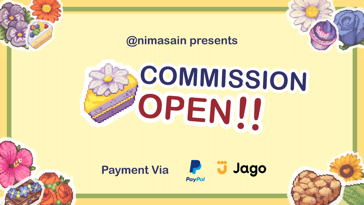 alma 🌼 COMMISSIONS OPEN ️ on Twitter: "RTs and Like are really appreciated ️ ️ ️ HELLO MY C0MMS ...