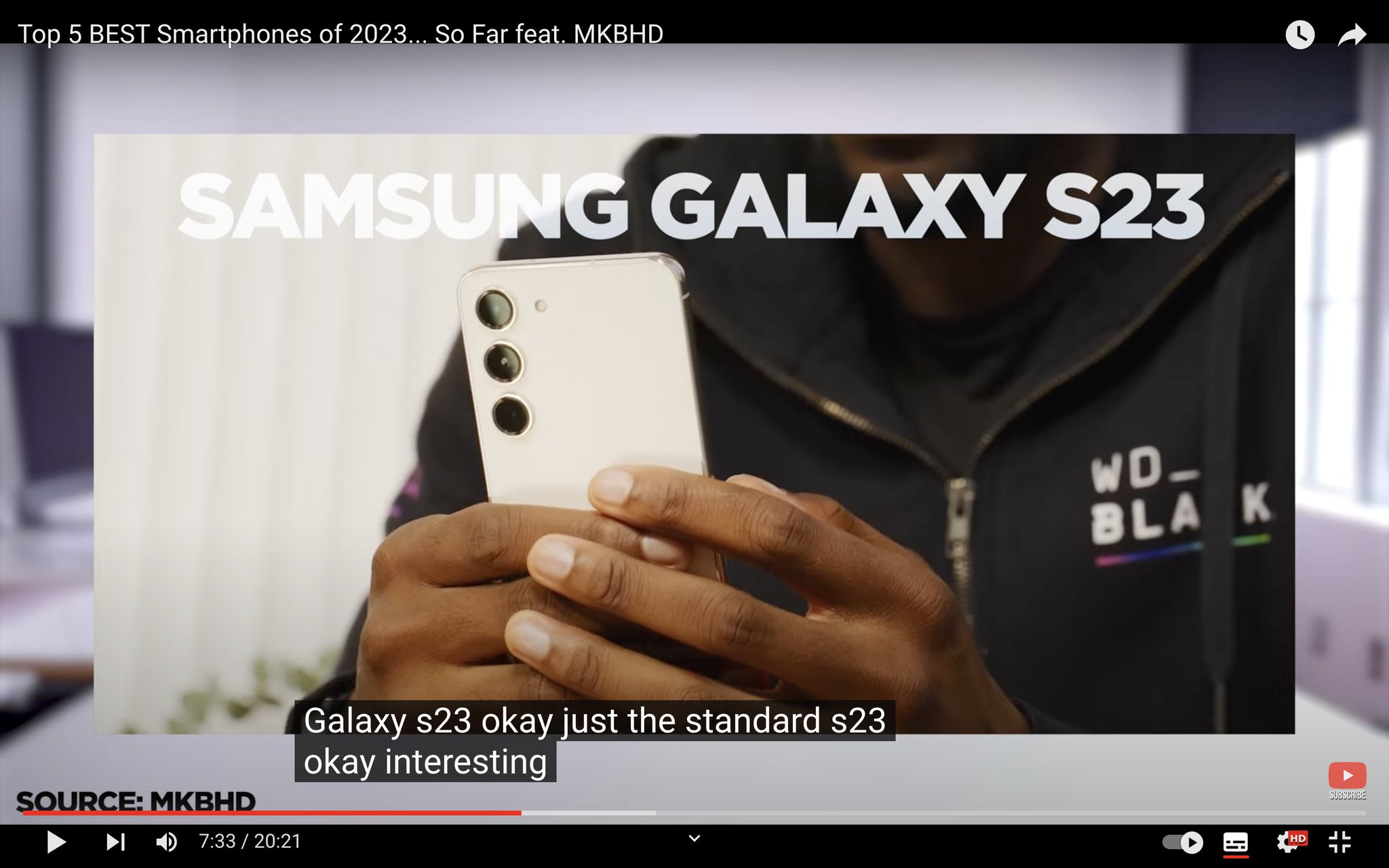 TechWhirl Ultimate on Twitter: "MKBHD called the S23 the bust of the year in his April Fool's ...