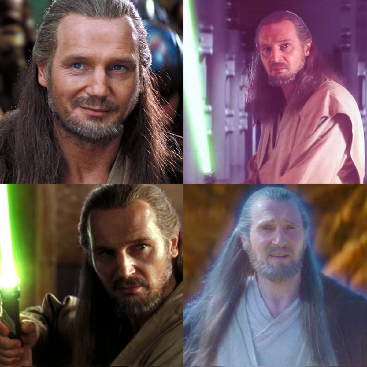 Darth Thunder ⚡ on Twitter: "Qui-Gon Jinn will forever be the wisest of all the Jedi. Without ...
