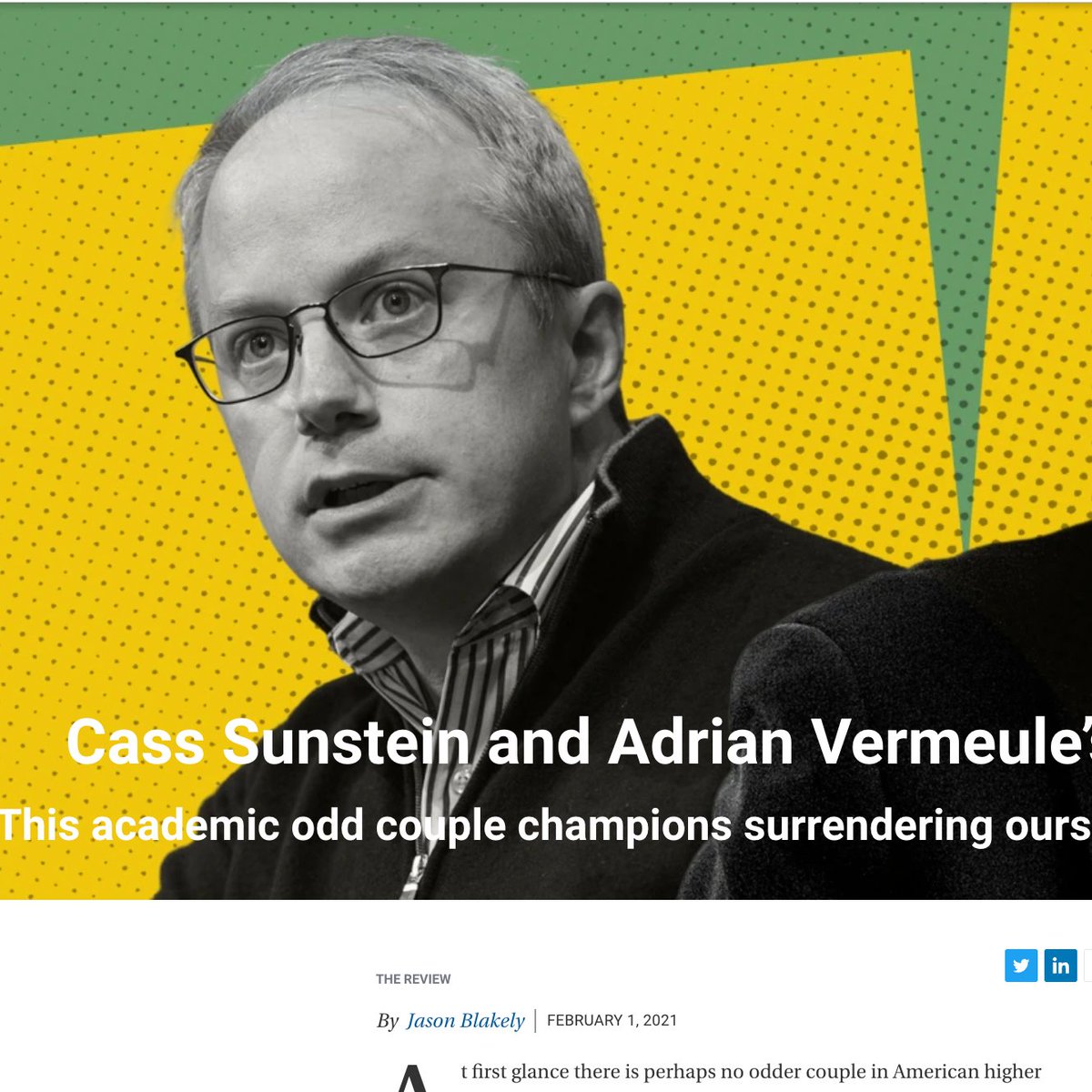 Jason Blakely on Twitter: "Adrian Vermeule is apparently using as his avi the artwork from my ...