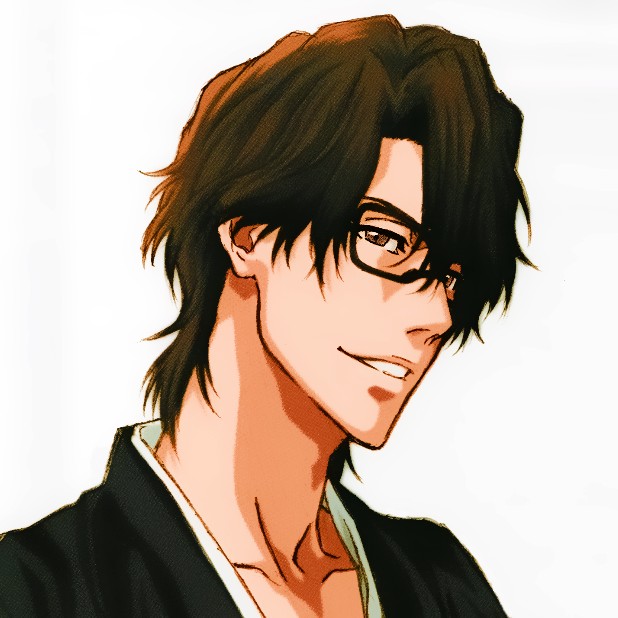 Aizen Bleach With Glasses