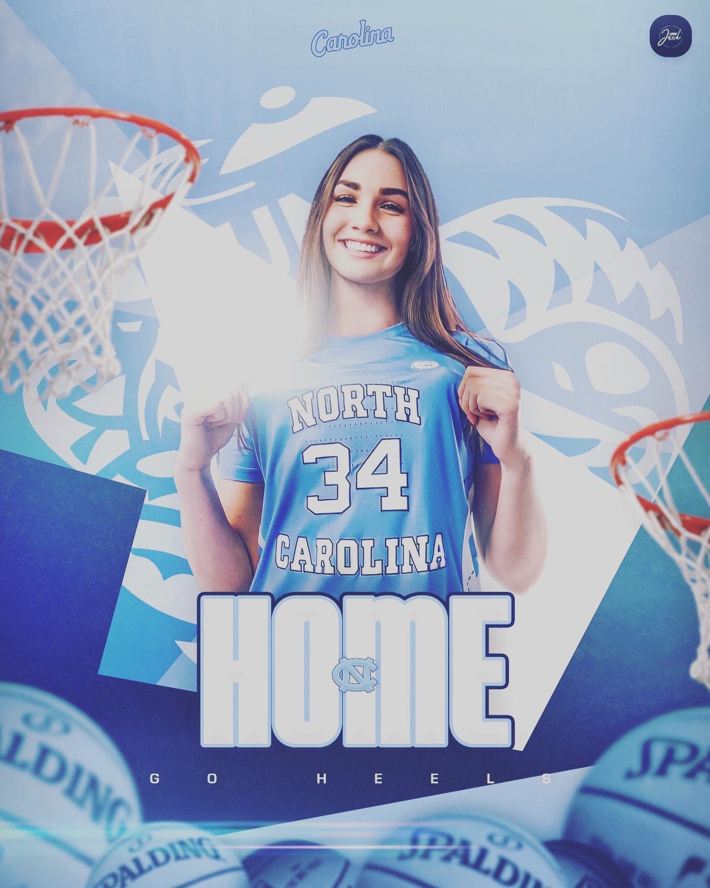 Blanca Thomas on Twitter: "Home. 🩵🩵 @uncwbb https://t.co/3bhuboufIJ" / Twitter