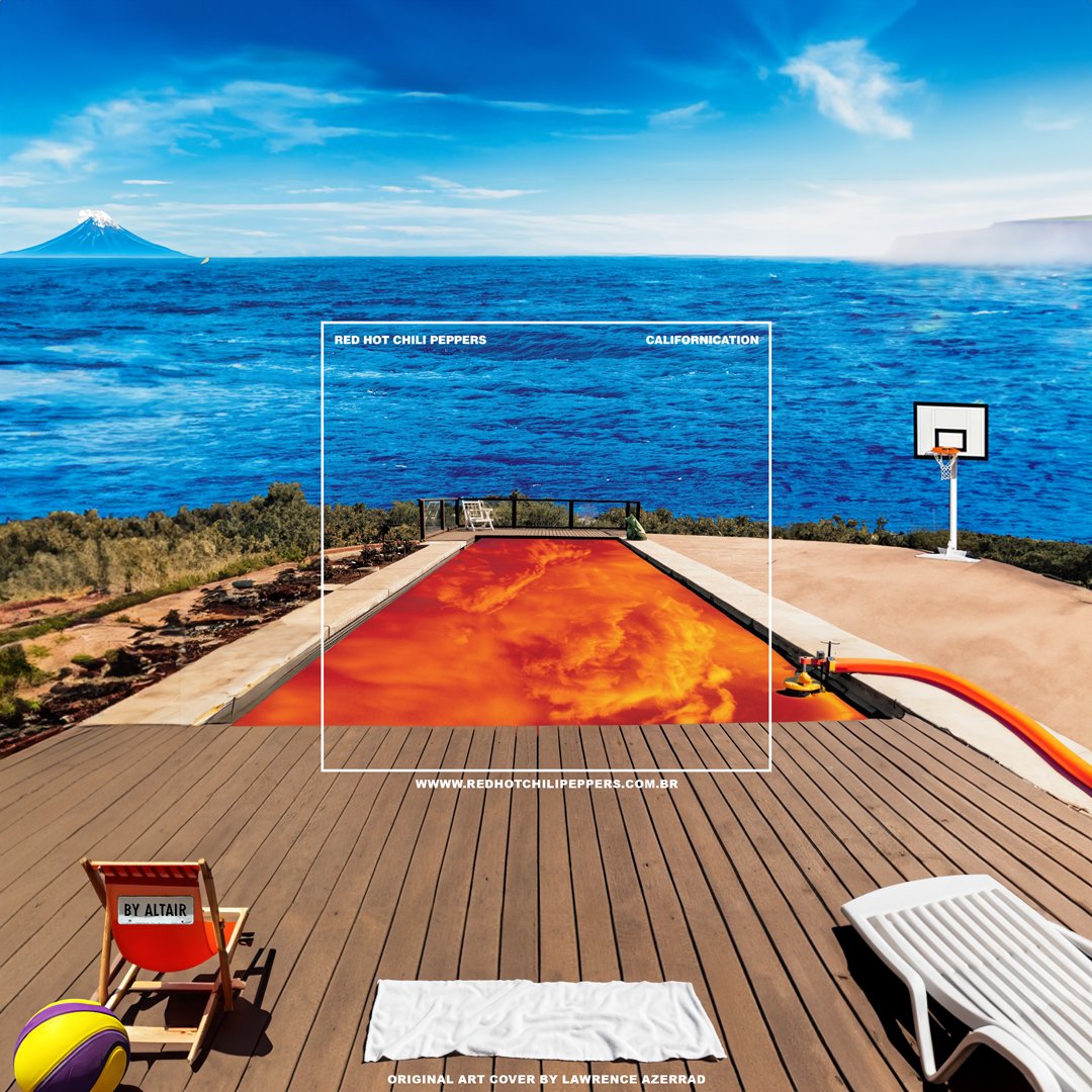 Red Hot Chili Peppers Album Cover Californication