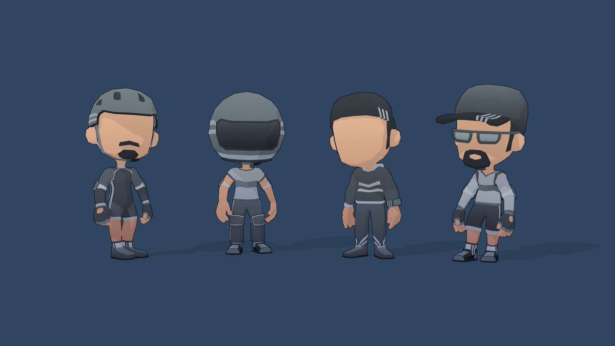 Sketchfab on Twitter: "RT @joaobaltieri: Mini Modular Characters | Sports Sketchfab viewer: http ...