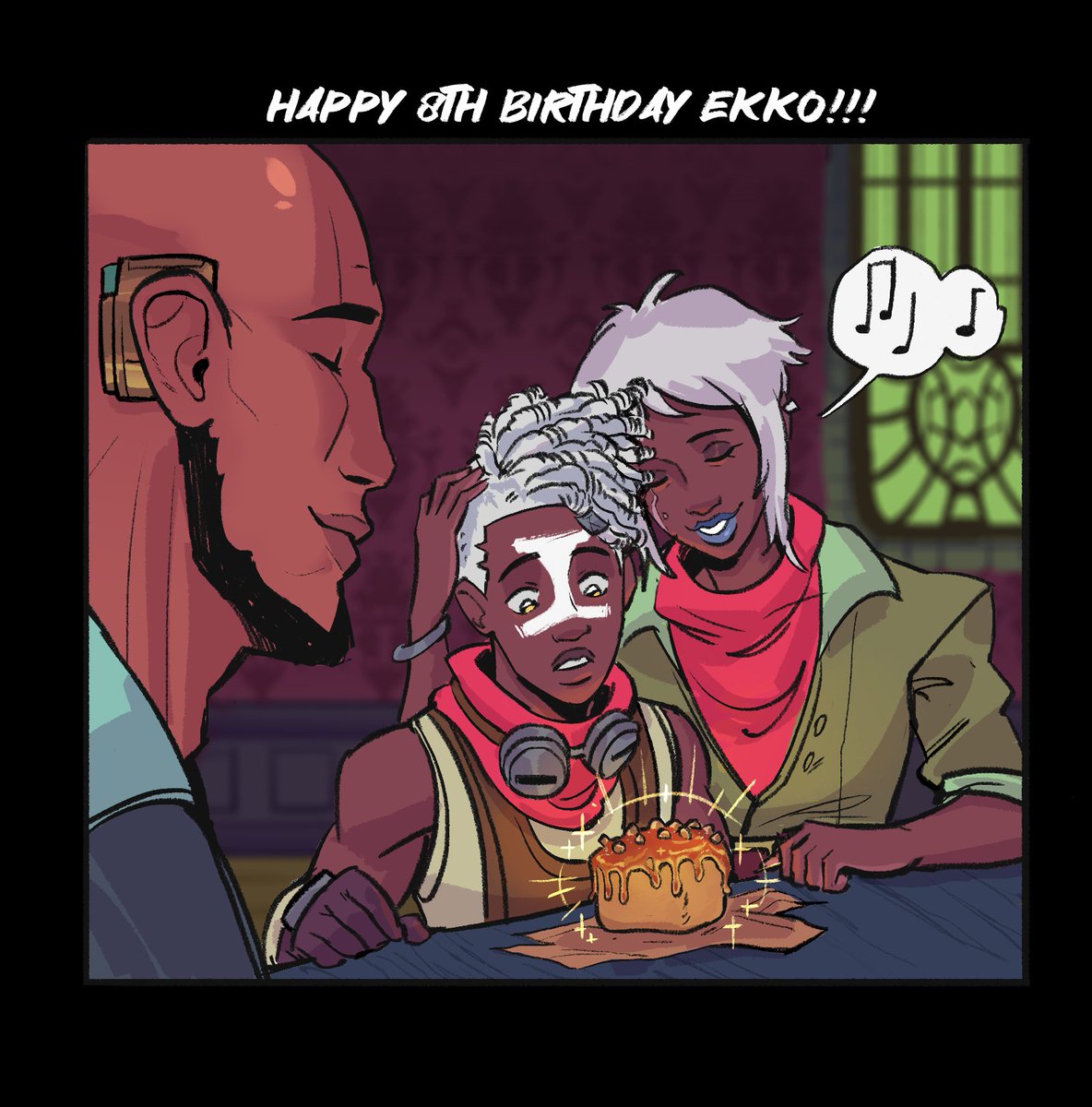 ⌛️astrodart CONVERGENCE⏳ on Twitter: "Happy Birthday Ekko League of Legends 🥹💜!! #CONVERGENCE # ...