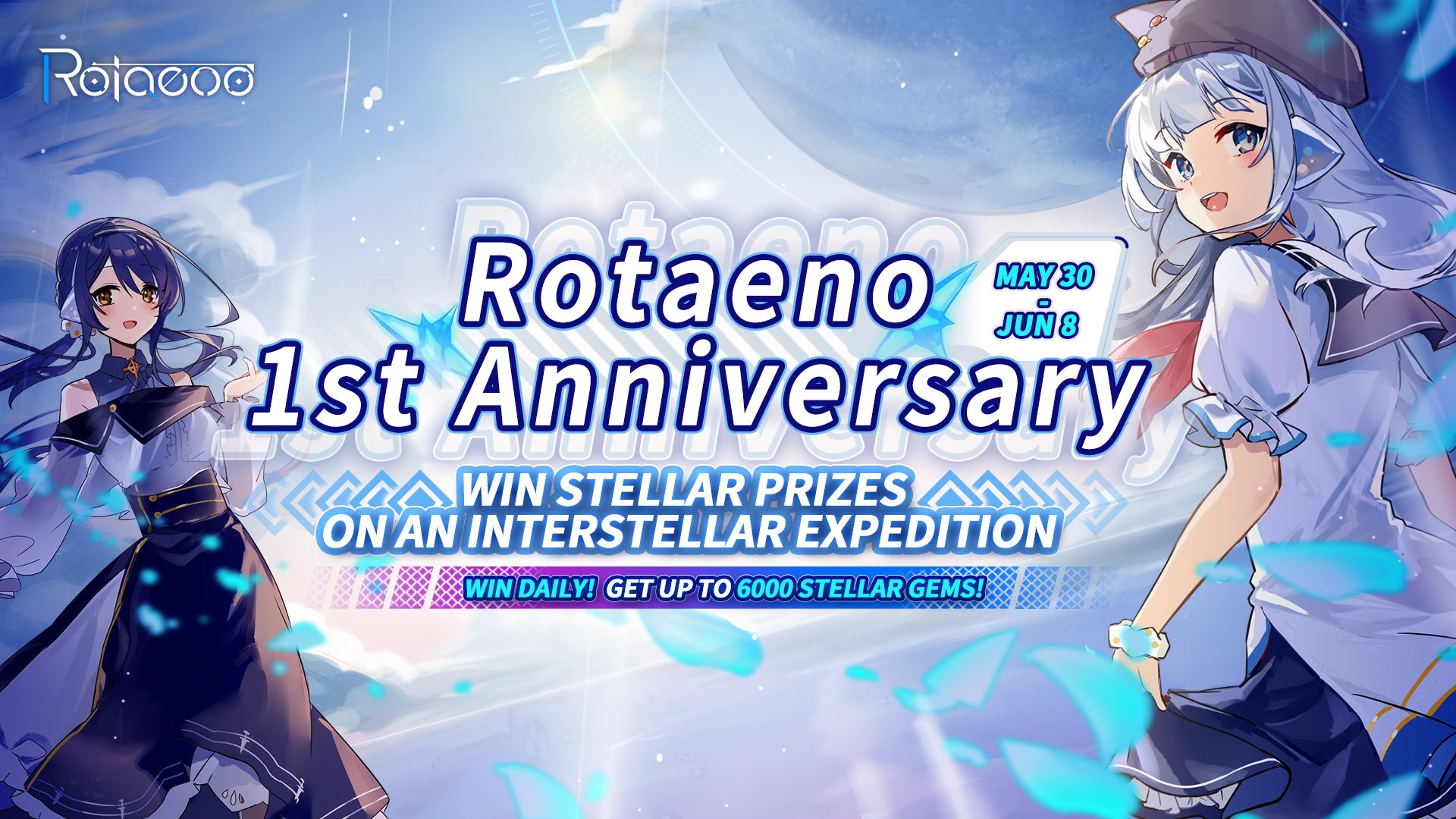 Rotaeno on Twitter: "LIVE NOW: An interstellar expedition with stellar prizes! Participate and ...