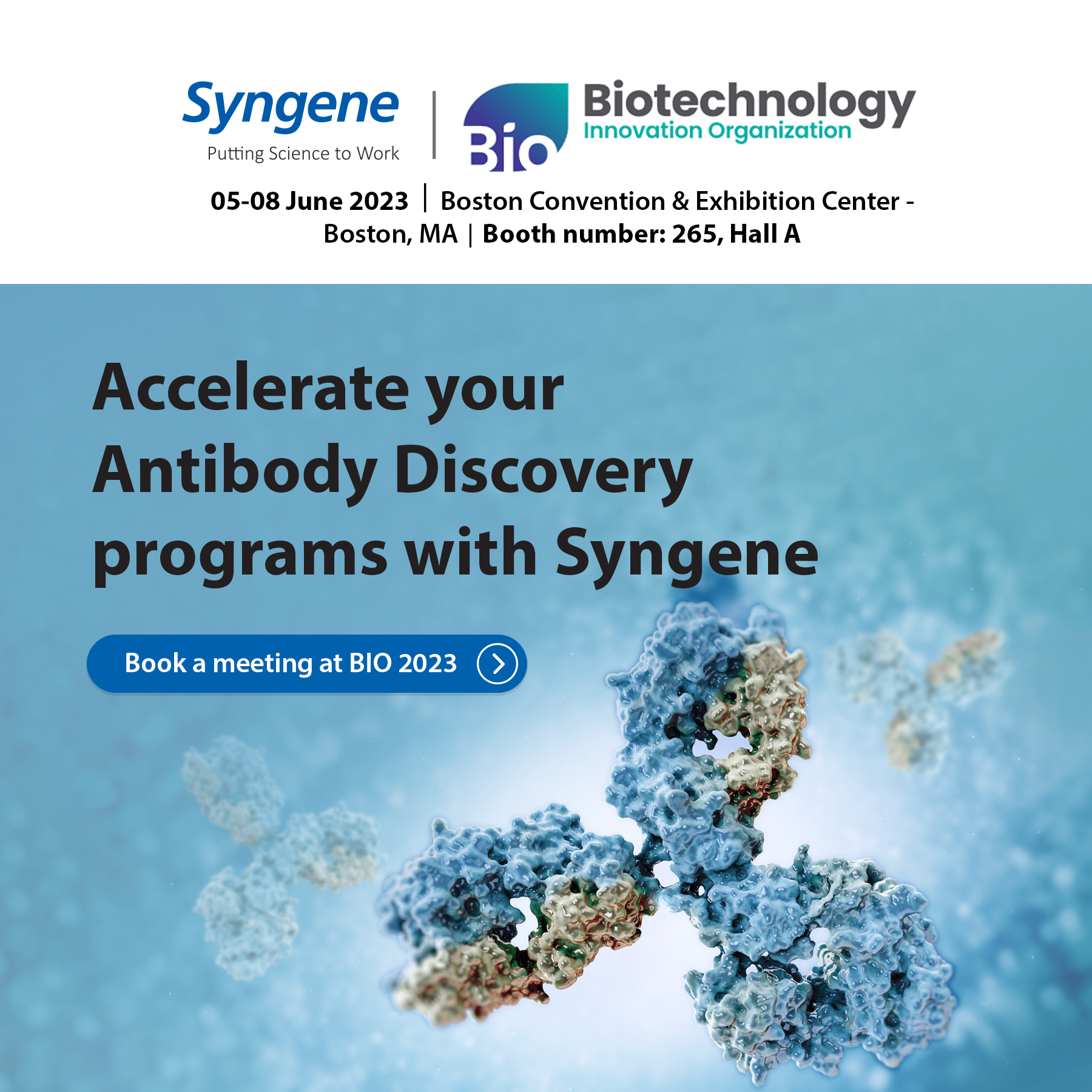 Syngene Intl on Twitter: "Are you attending #BIO2023 between June 5-8, 2023? Connect with our ...