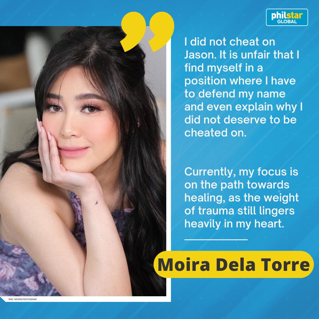 Philstar.com on Twitter: "‘I DID NOT CHEAT ON JASON’ Chart-topper Moira Dela Torre breaks her ...