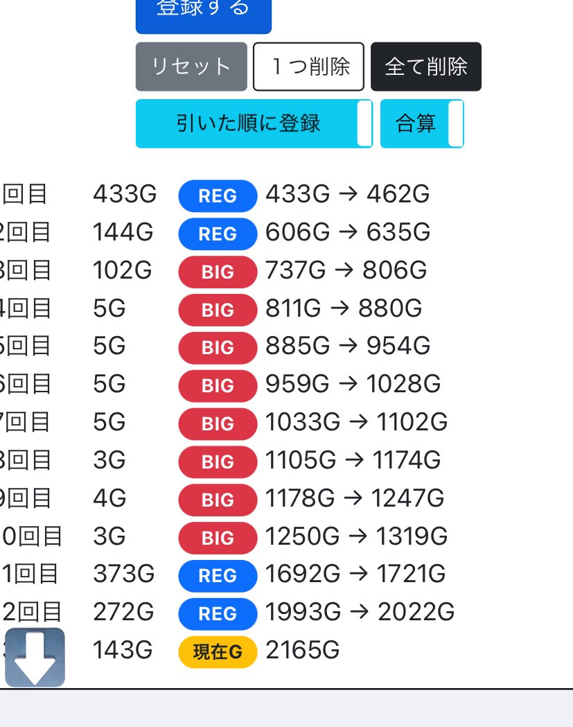 【非公式】沖ドキゴールドマン🥇 on Twitter: "183Gはスイカ当選。 最初の当たりが433から289になってるのは前々日からの据え置きでなくても、昨日から据え置きであれば次の当たり ...
