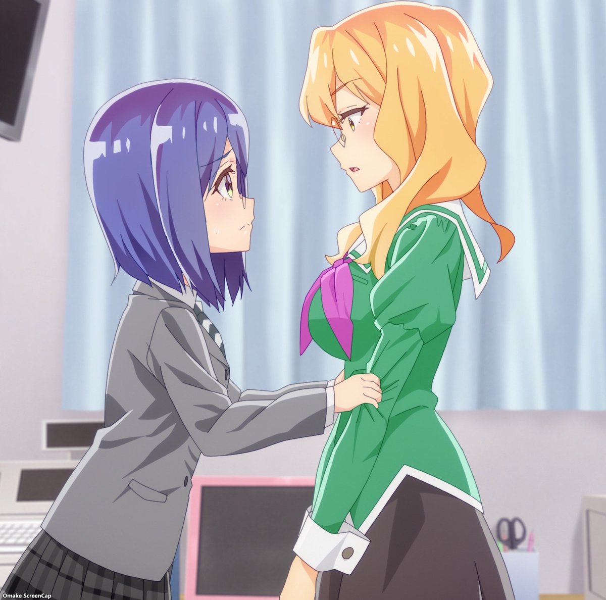 Joe Morris on Twitter: "Sumika Sighs. Sumika Distant Look. Kanoko Implores Sumika. watayuri 8"