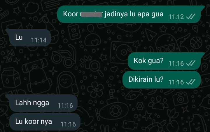 javian on Twitter: "Aing udh stress di tambah misskom perihal ini ajg mana konsep blm buat babi"