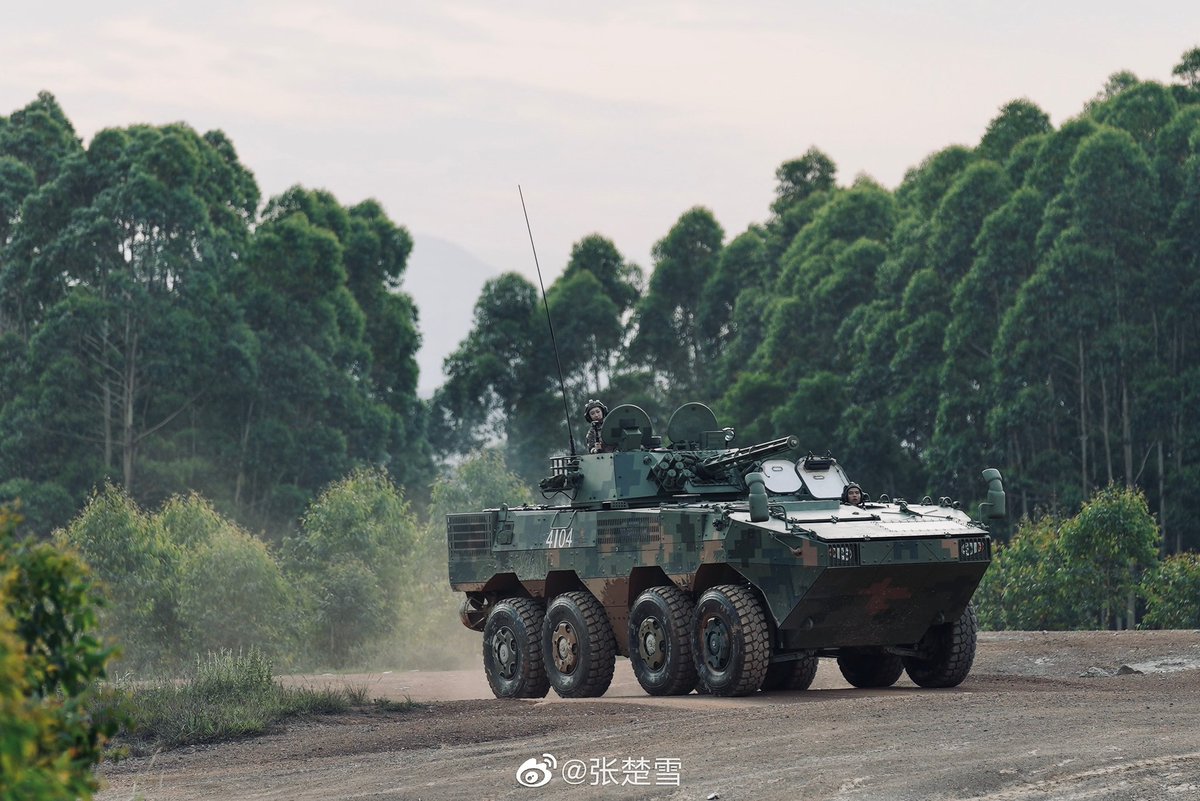 Jesus Roman on Twitter: "2/3 🇨🇳PLA ZBL-08 IFV (Type 08) vehicle & dismounted squad training ...