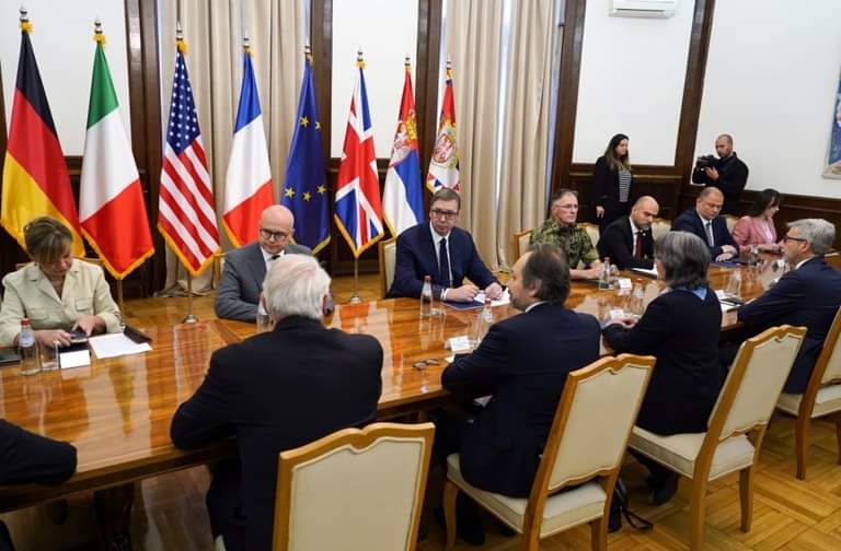 Милош Вучевић On Twitter У Председништву Србије одржан је данас састанак са амбасадорима