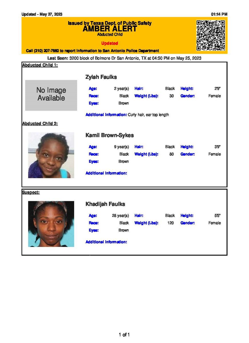 Texas Alerts On Twitter Amber Alert Continues Initially Issued 05 26