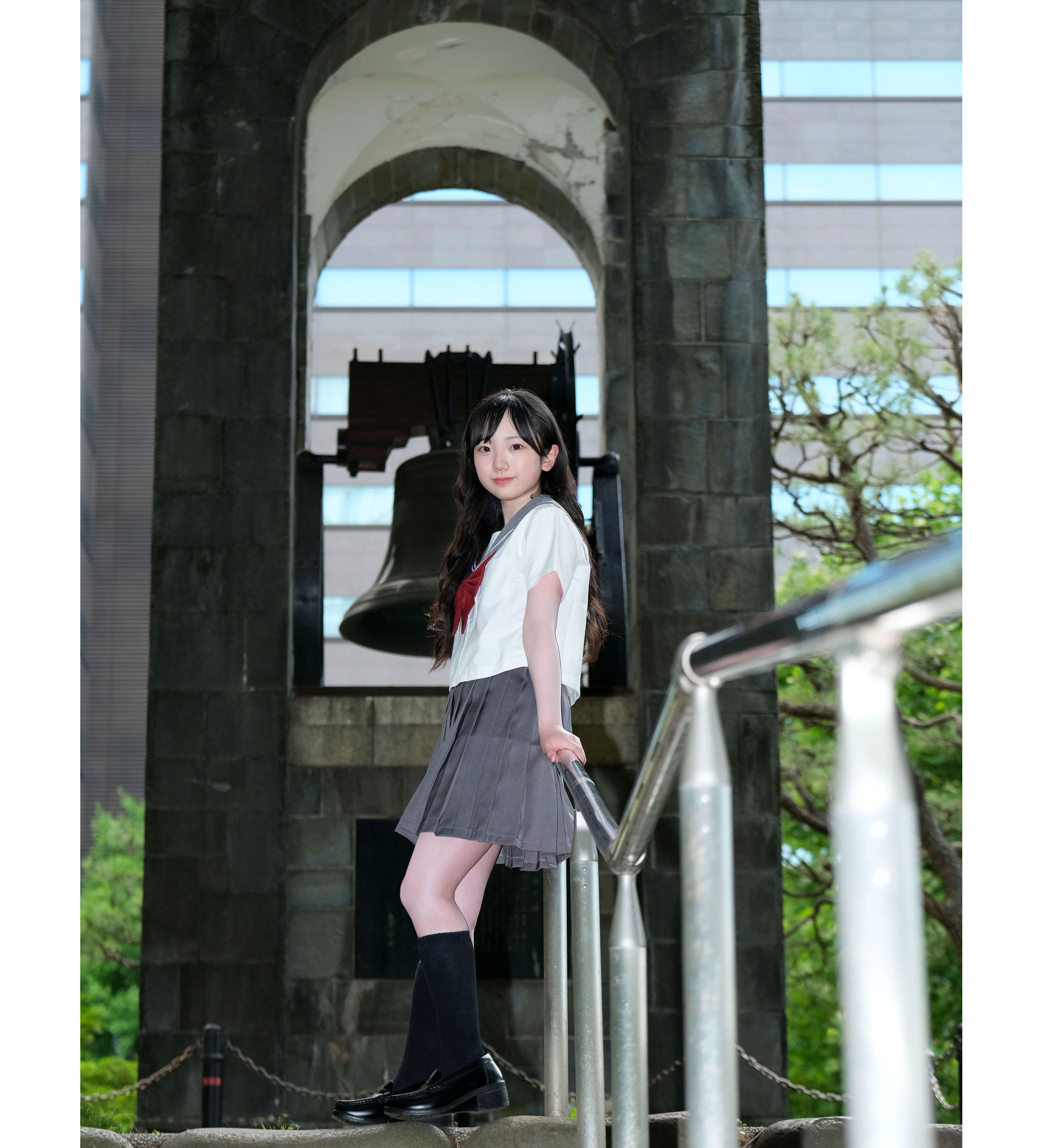 alpha900 on Twitter: "2023.05.27東京モデル撮影会 日比谷公園 みうさん/RADY-T 自由の鐘の前にて（その2） ※現像が追い付かないので 小出しで済みませ～ん ...