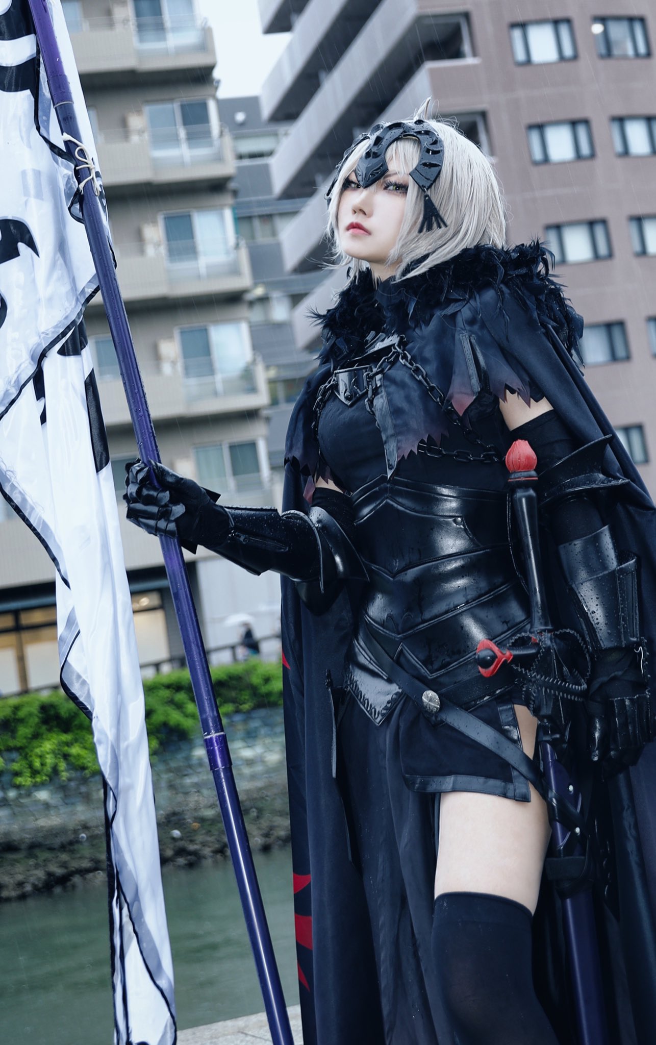 もーぐり|ω･)ラグコス行くよ on Twitter: "【〜FGO ジャンヌオルタ〜】 カメラマンさん📸 びぃ太さん(@yasu_7060) #コスプレ #FGO #ジャンヌオルタ ...