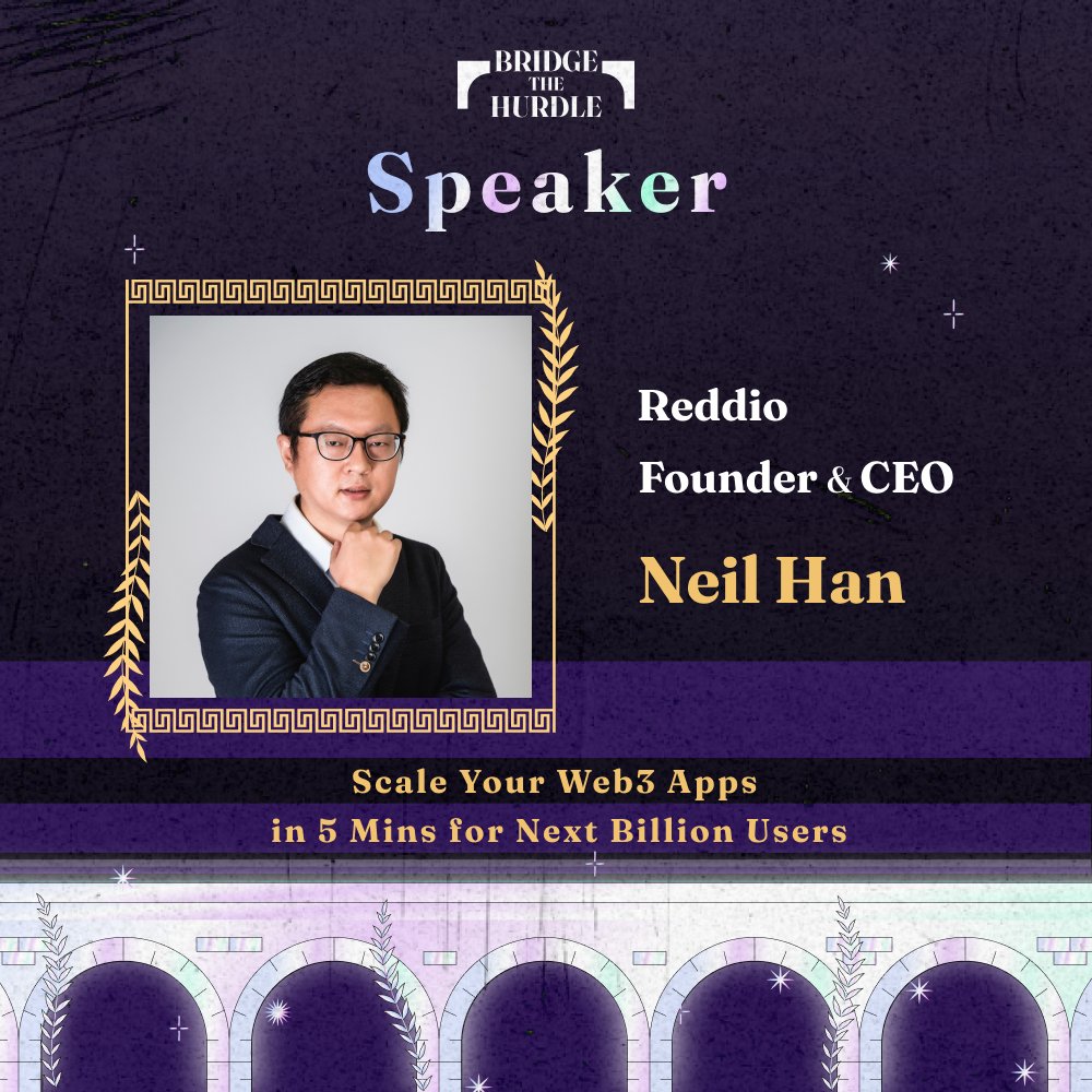 루디움 Ludium on Twitter: "Neil HAN Founder&CEO, Reddio @reddio_com Scale Your Web3 Apps in 5 Mins ...