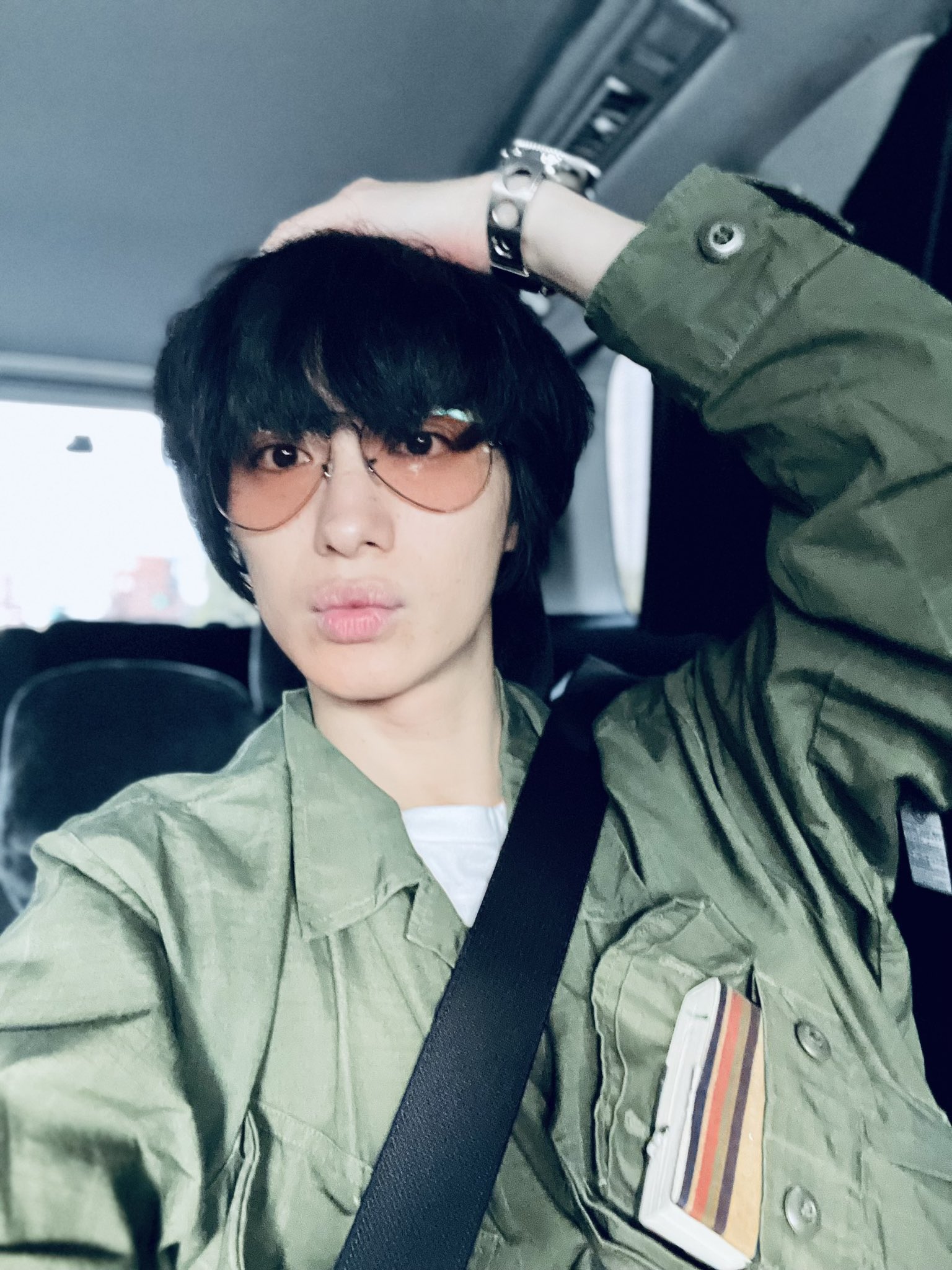 A.B.C-Z (えーびーしーずぃー) on Twitter: "舞台「BACKBEAT」マチネ(昼の公演)を終えマネージャーさんの心地よい運転の車内でモップトップandティアドロップ。本日も ...