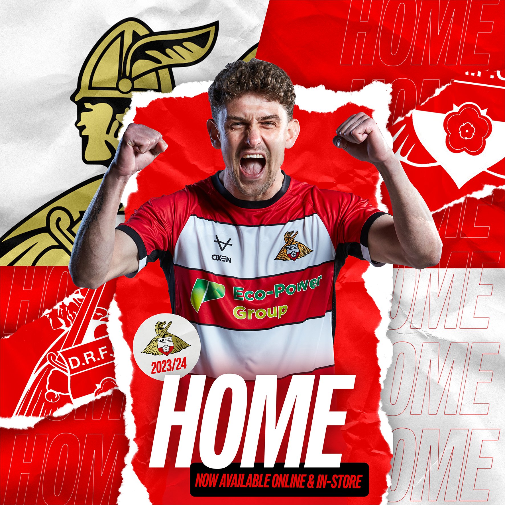 Doncaster Rovers FC on Twitter: "🪡 It's all in the detail The official 2023/24 Doncaster Rovers ...