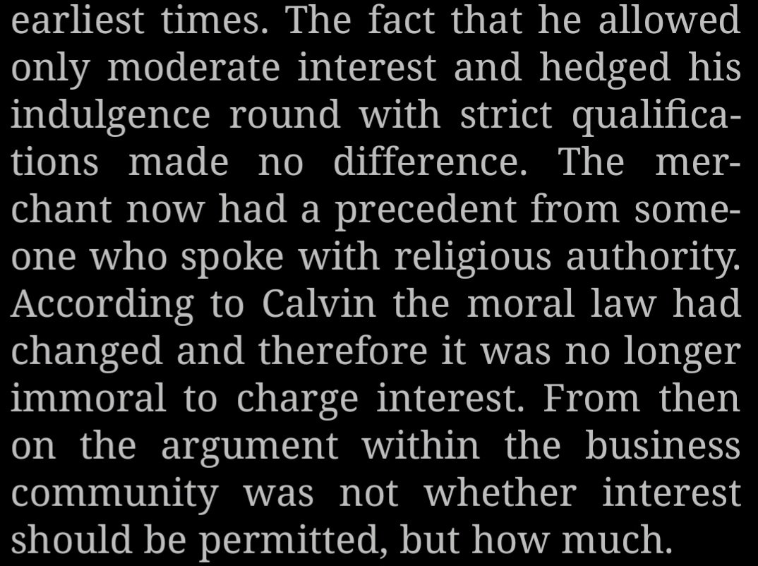 (1/22) The History of Usury🧵 "When we add to this the condemnation of ...