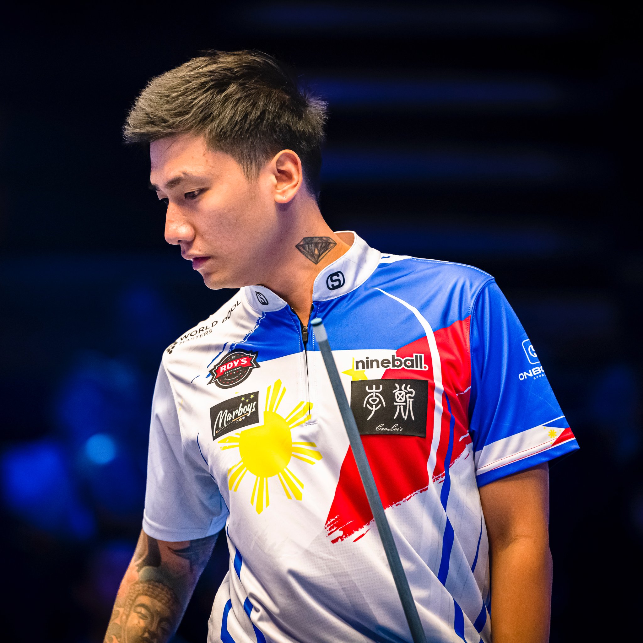 Matchroom Pool on Twitter: "🇺🇸Shane Van Boening begins his UK Open on Table One 🇵🇭 Dodong ...