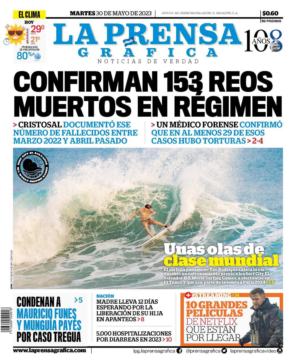 La Prensa Gráfica On Twitter Compartimos Las Portadas De La Prensa