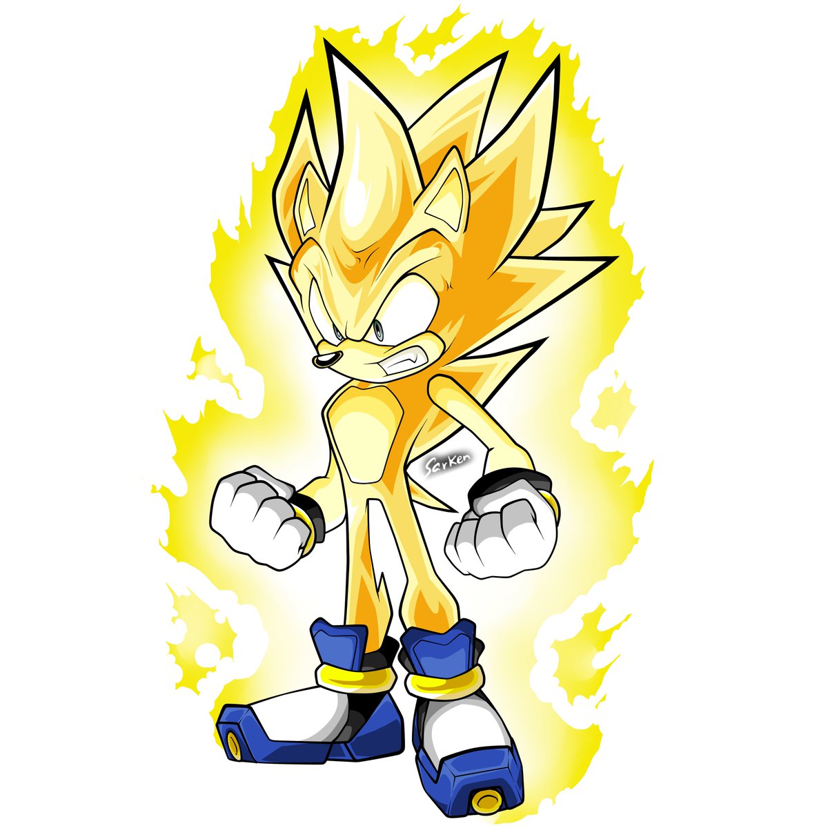 Super Saiyan Shadow The Hedgehog