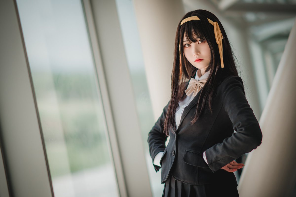 쥐🐀 on Twitter: "스즈미야 하루히의 소실 - 스즈미야 하루히 리리님 @RR_cos 20230513 플레이엑스포"