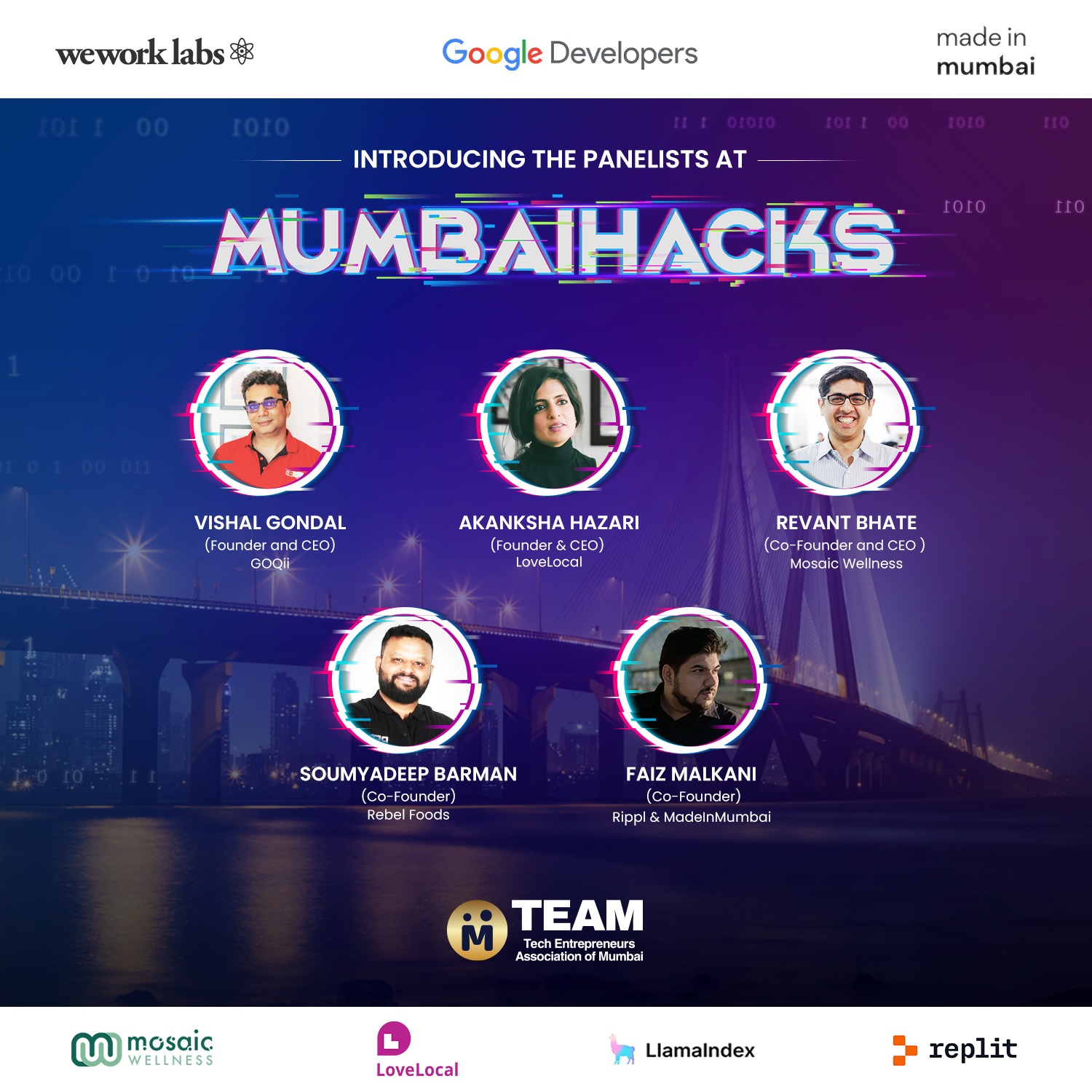Tech Entrepreneurs Association of Mumbai (TEAM) on Twitter: "Panel discussion on Mumbai's ...