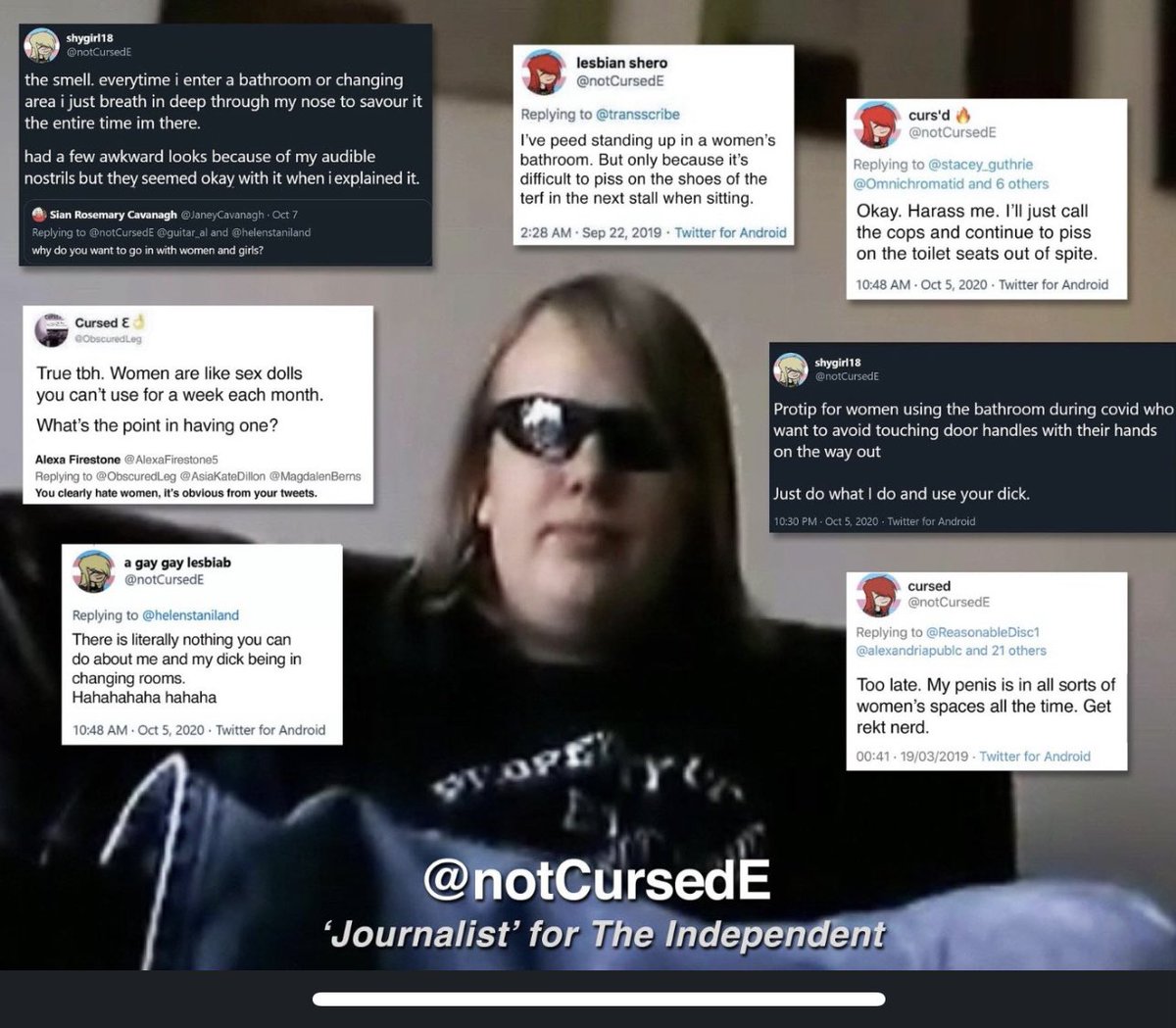 Hennie Inglis 🏴󠁧󠁢󠁳󠁣󠁴󠁿 🇳🇱 💚🤍💜 on Twitter: "Porn drenched incel looking to be sued says what?"