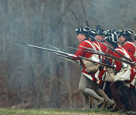 A 🧵on redcoats, reenactors, and revisionist history. Representations of ...
